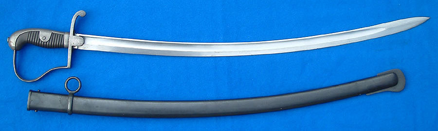 The Three Patterns of Artillerie Blankwaffen (sabres)